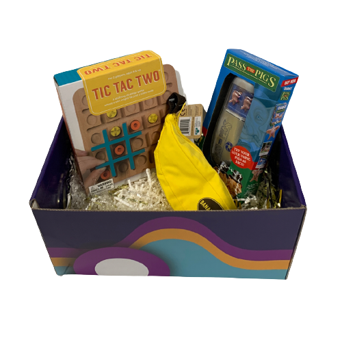 Find The FAMILY FUN GAMES box for Kids